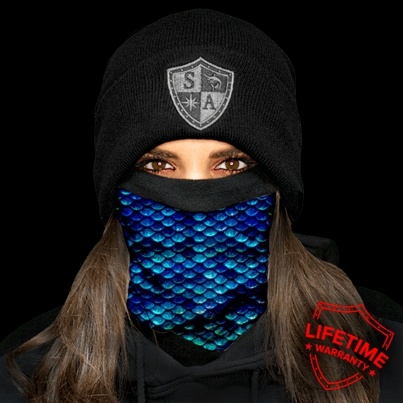 SA Co. | Accessories | Sa Co Frost Tech Fleece Face Shield Mermaid ...